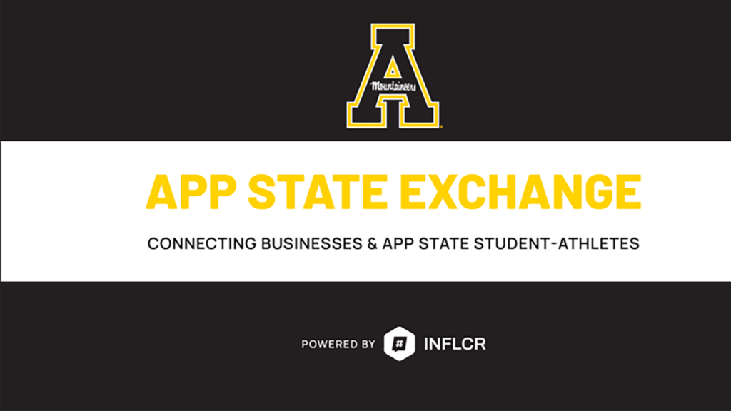 App State Athletics partners with INFLCR for Name, Image and Likeness ...