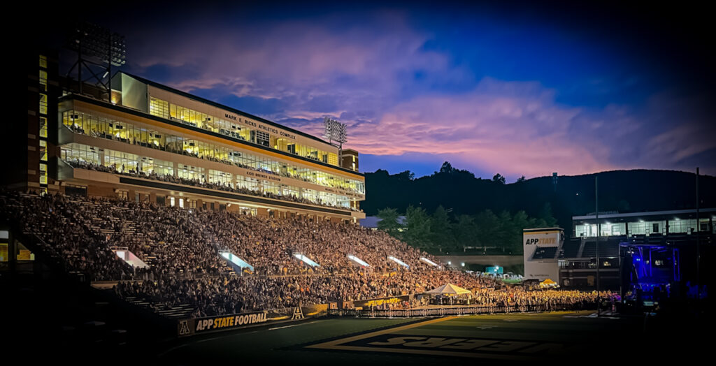 Kidd Brewer the 'Top' football stadium in G5? Hard to argue! - High ...